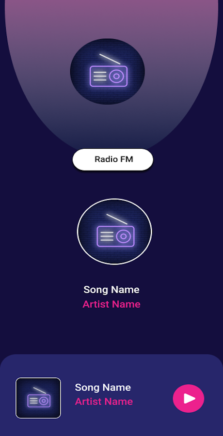 Radio App | Native Android Radio App with AdMob Ads by Sheraz_Rasheed